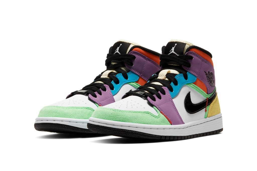 Air Jordan 1 Mid SE "Multicolor" Offers Spirited Spring Style